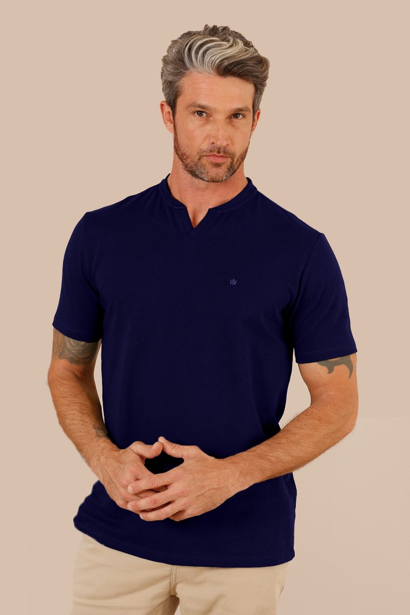 Camiseta Masculina Malhão Seeder Marinho